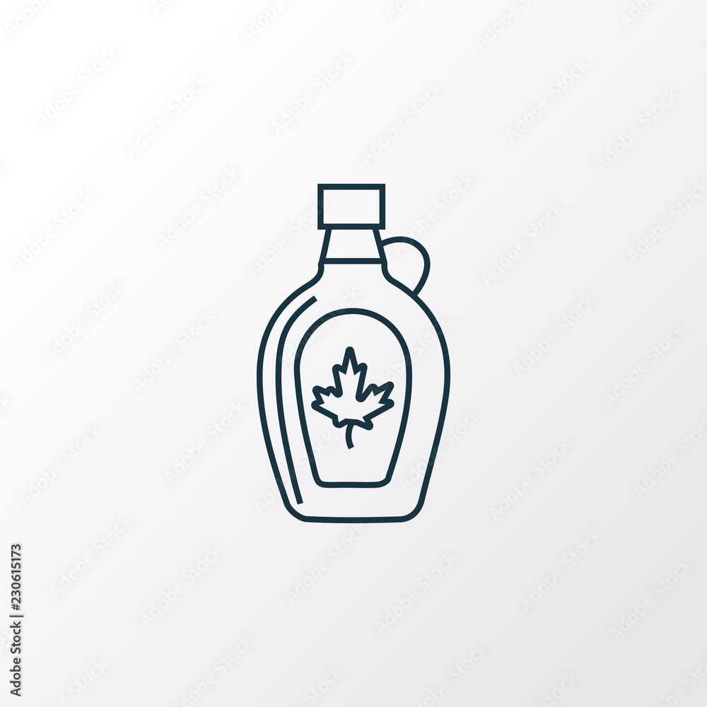 Maple Syrup Bottle Clip Art