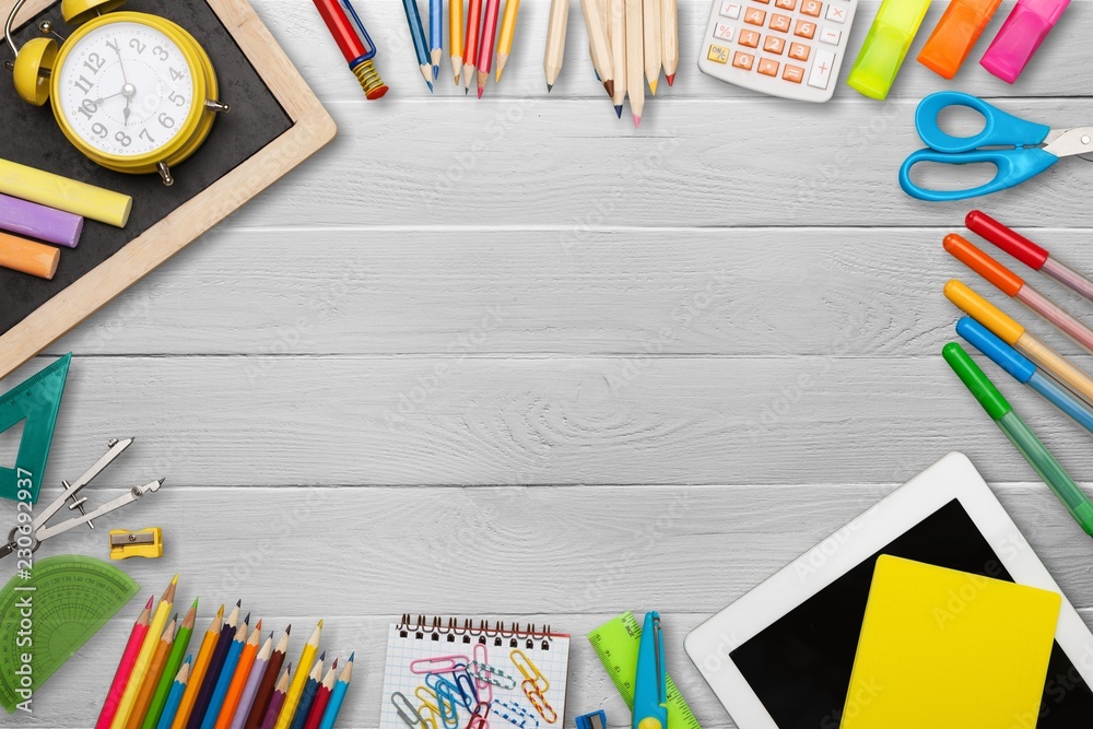 School Picture Backdrop