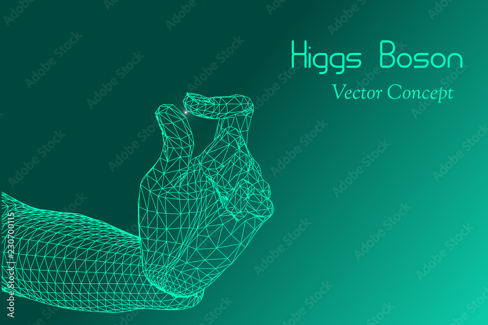 Higgs Boson Particle Symbol