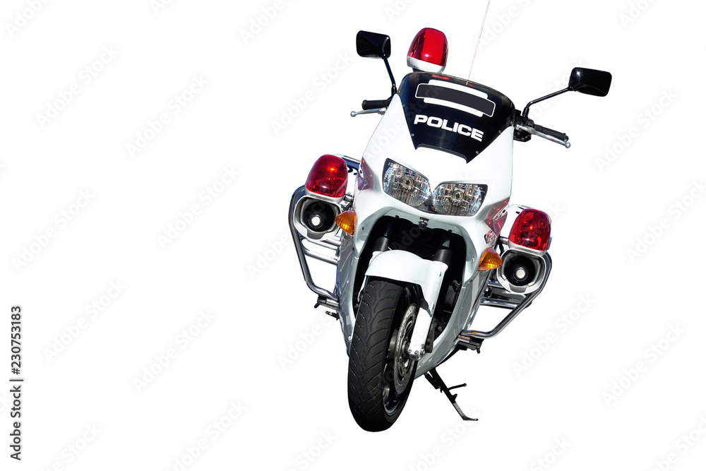 Motorcycle for traffic police Stock Photo | Adobe Stock