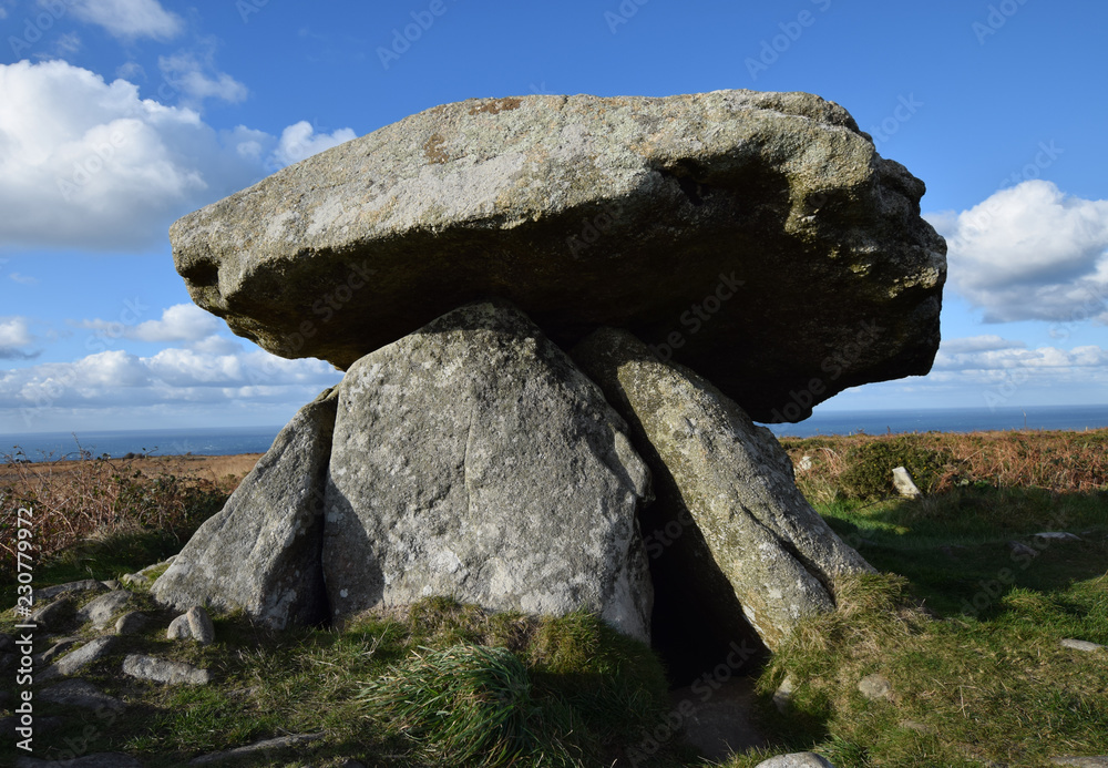 Chun Quoit Penwith Cornwall Stock Photo | Adobe Stock