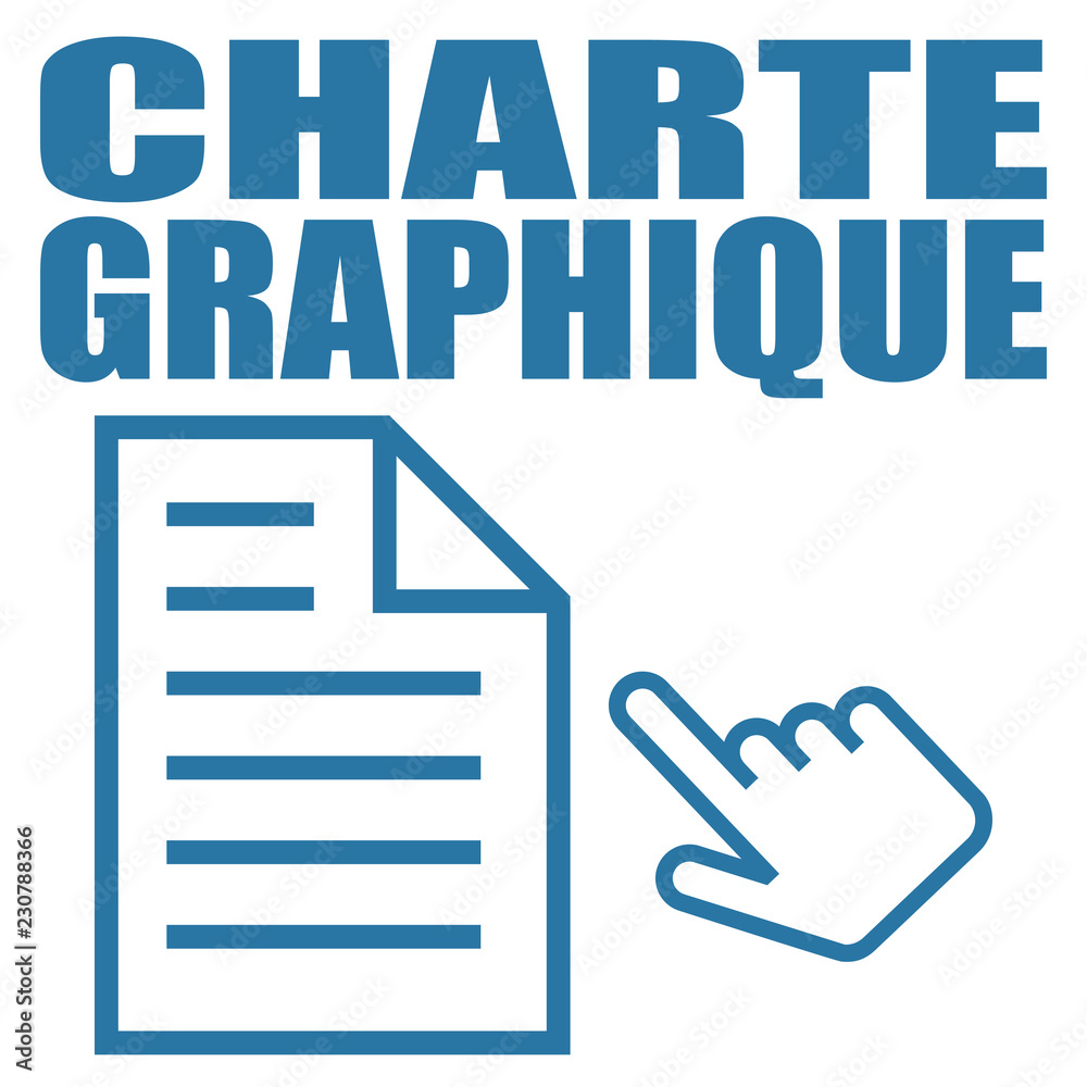 Logo charte graphique. Stock Vector | Adobe Stock