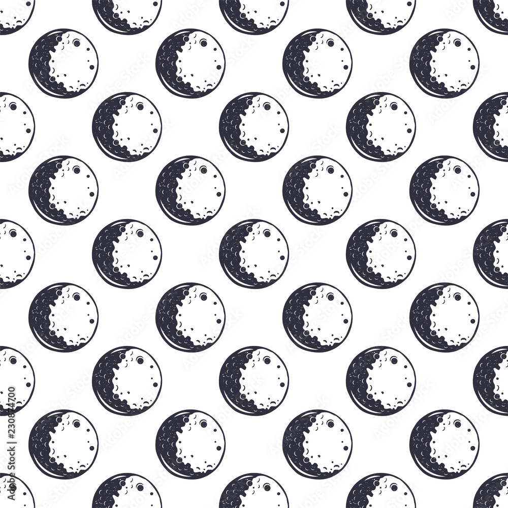 Vintage Moon Wallpaper