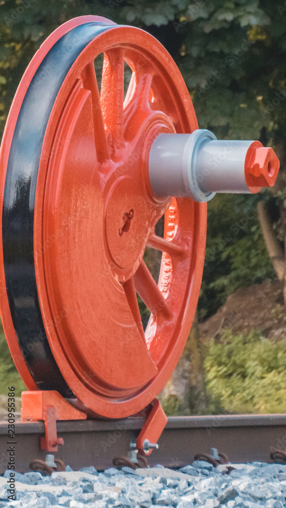Smartphone HD wallpaper of beautiful railway-wheel-set at Simbach - Inn ...