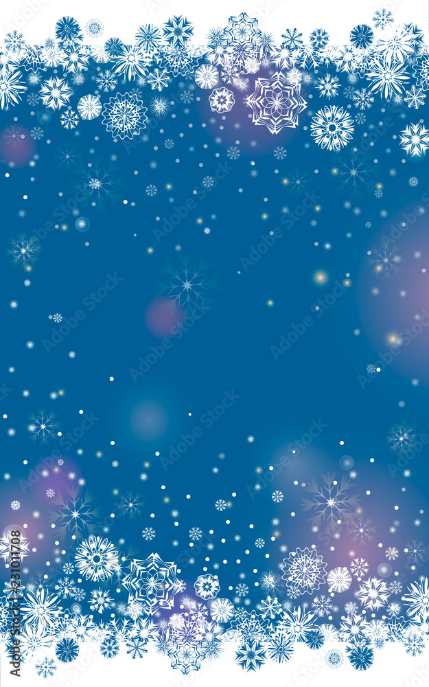 Blue Holiday Background