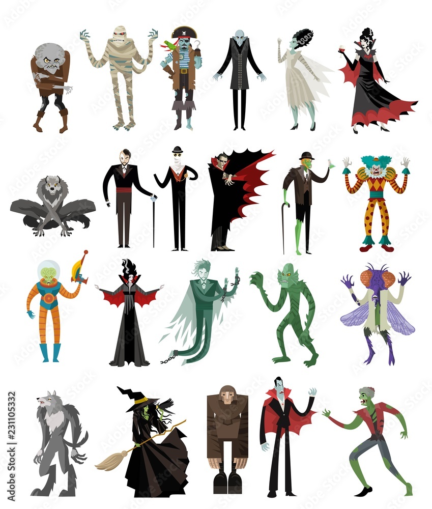 Poster horror evil creatures – Wall Art | UkPosters