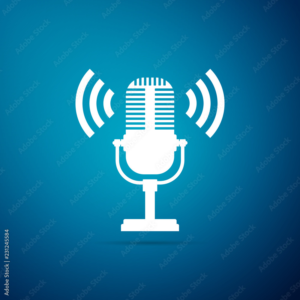 Radio Microphone Vector