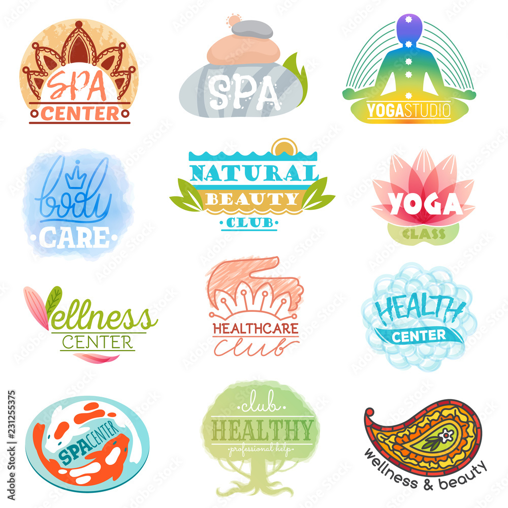 Beauty Center Logo Designs