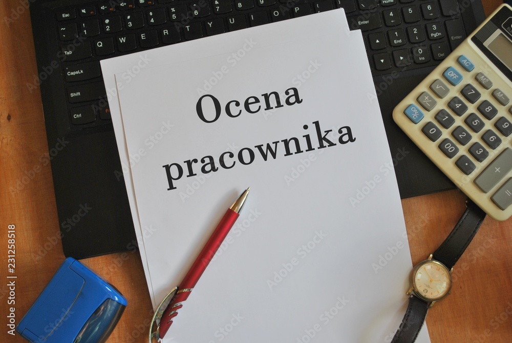 Ocena pracownika foto de Stock | Adobe Stock