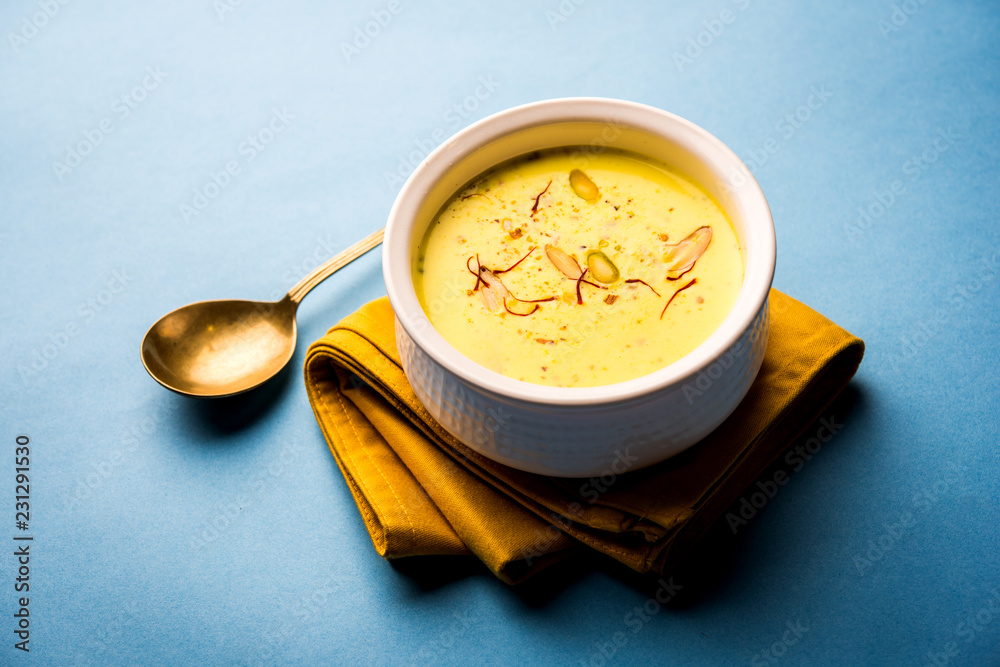 Basundi Or Rabri is an Indian sweet popular in Gujarat and Maharashtra ...