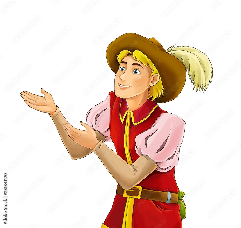 Cartoon Medieval Lord