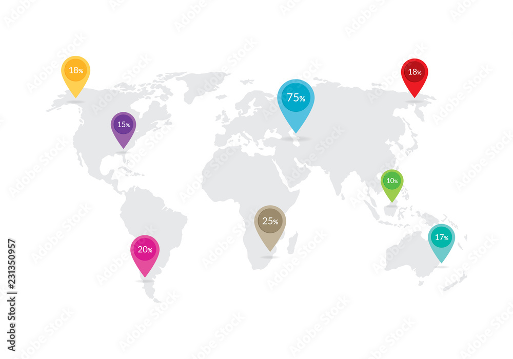 Map Infographic Design
