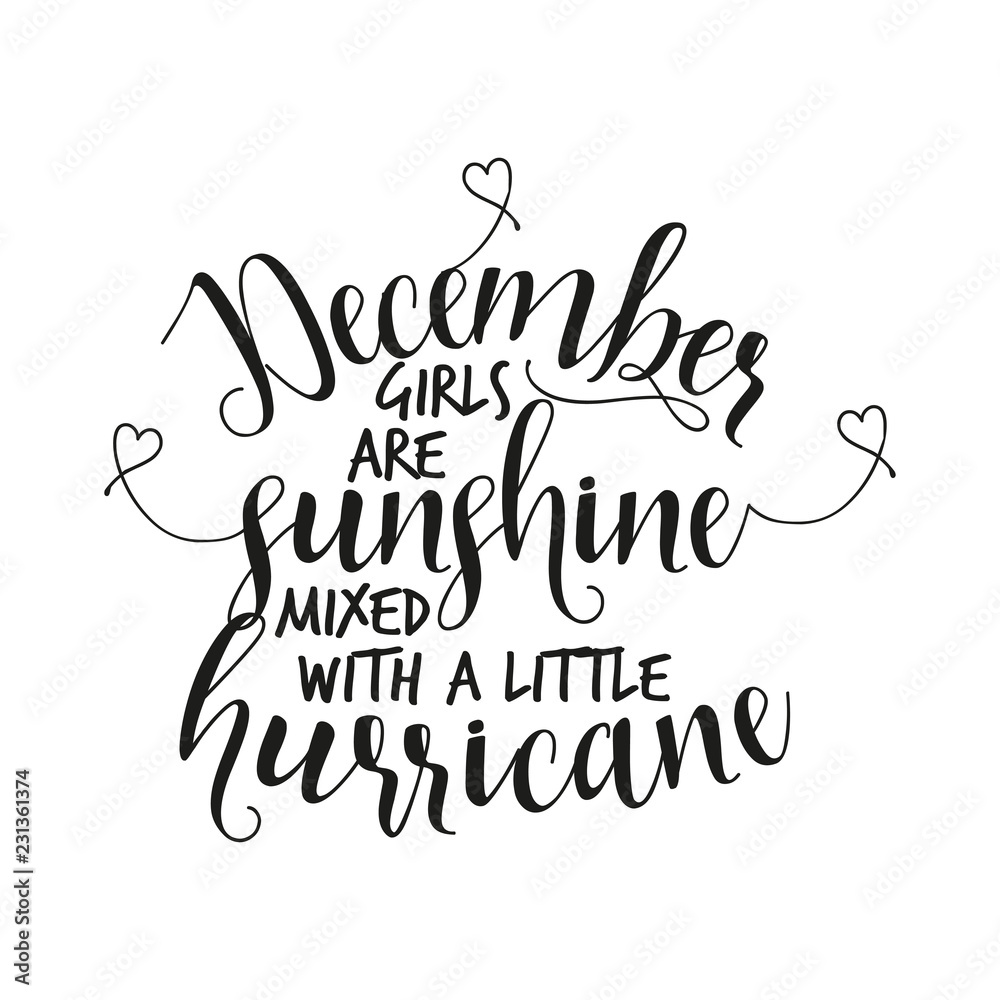 December Birthdays Sign