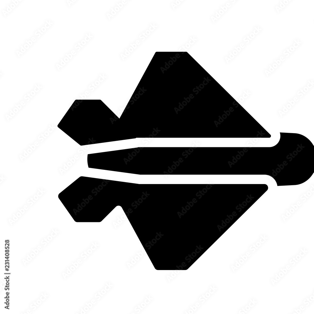 stealth icon. Trendy stealth logo concept on white background from army ...