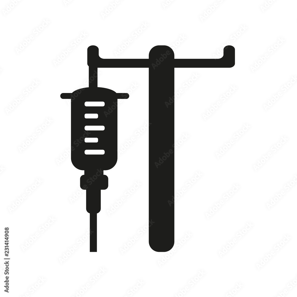 Intravenous icon. Trendy Intravenous logo concept on white background ...