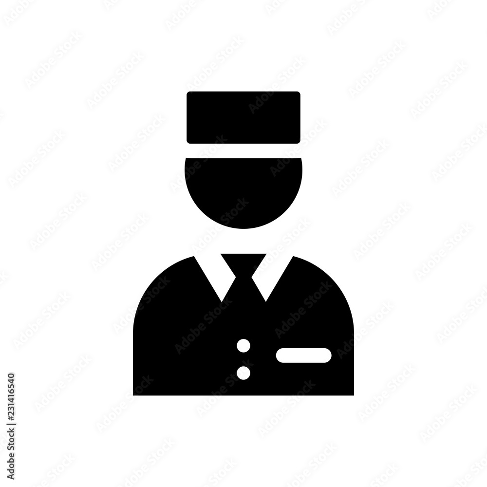 Valet icon. Trendy Valet logo concept on white background from Hotel ...