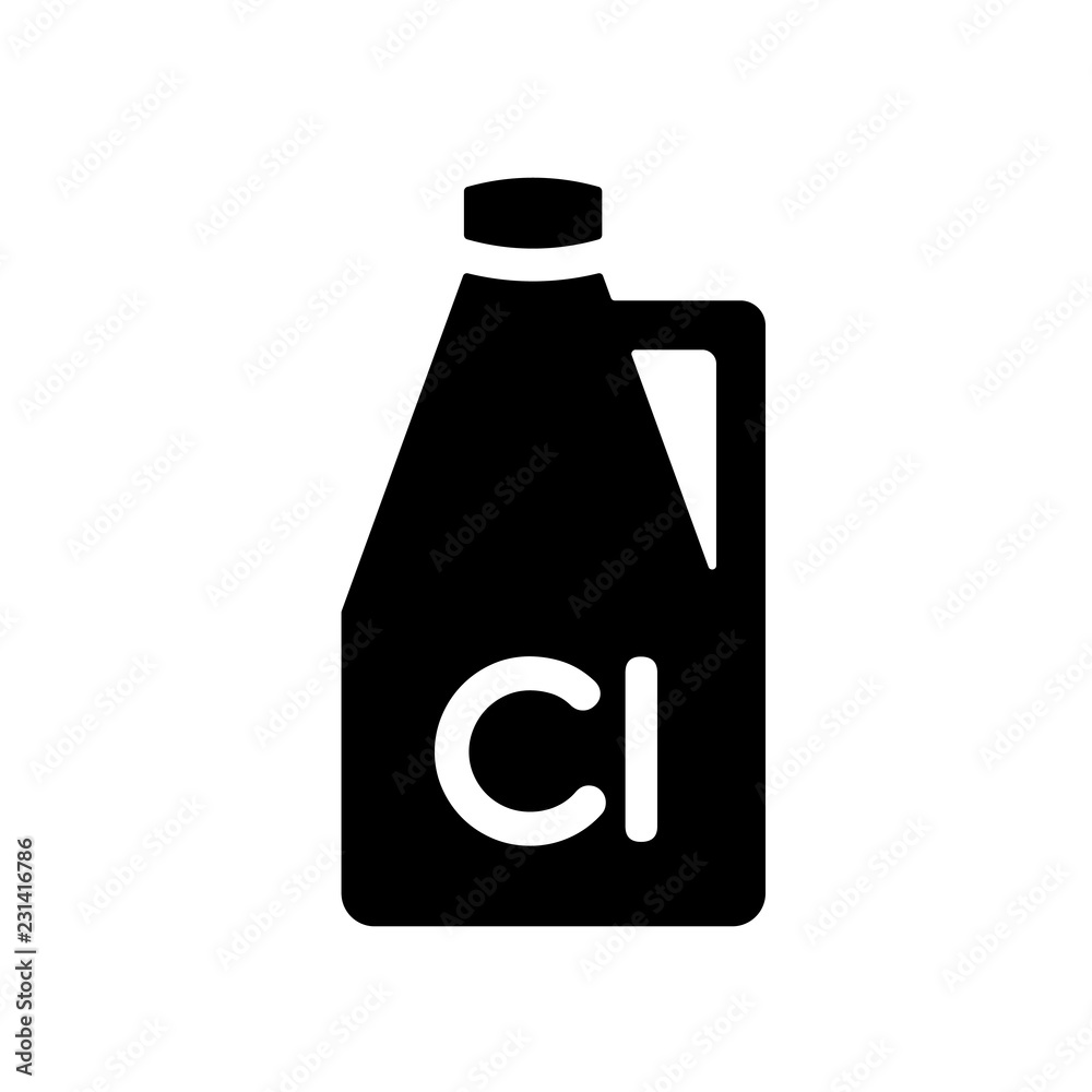 Chlorine icon. Trendy Chlorine logo concept on white background from ...