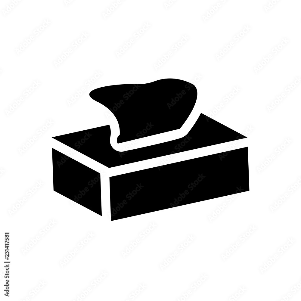 Tissue icon. Trendy Tissue logo concept on white background from ...