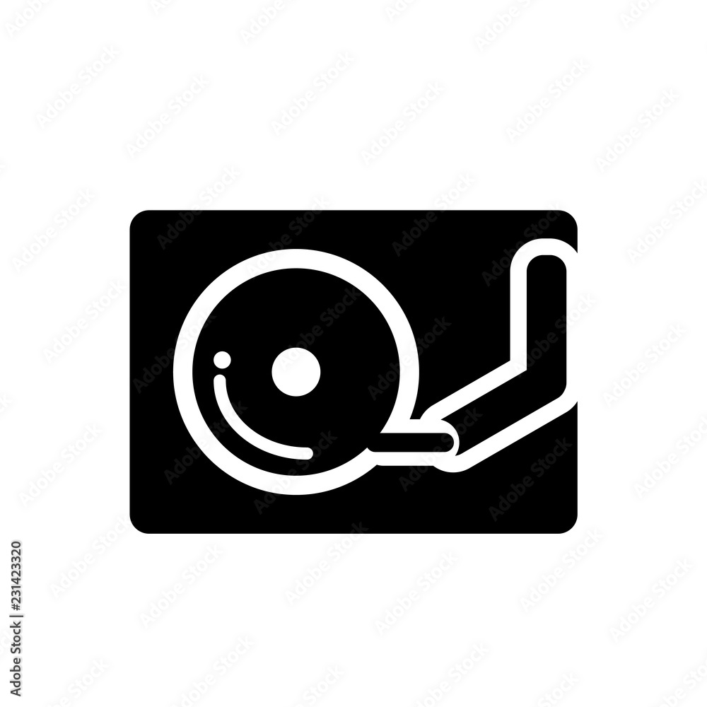 Turntable icon. Trendy Turntable logo concept on white background from ...