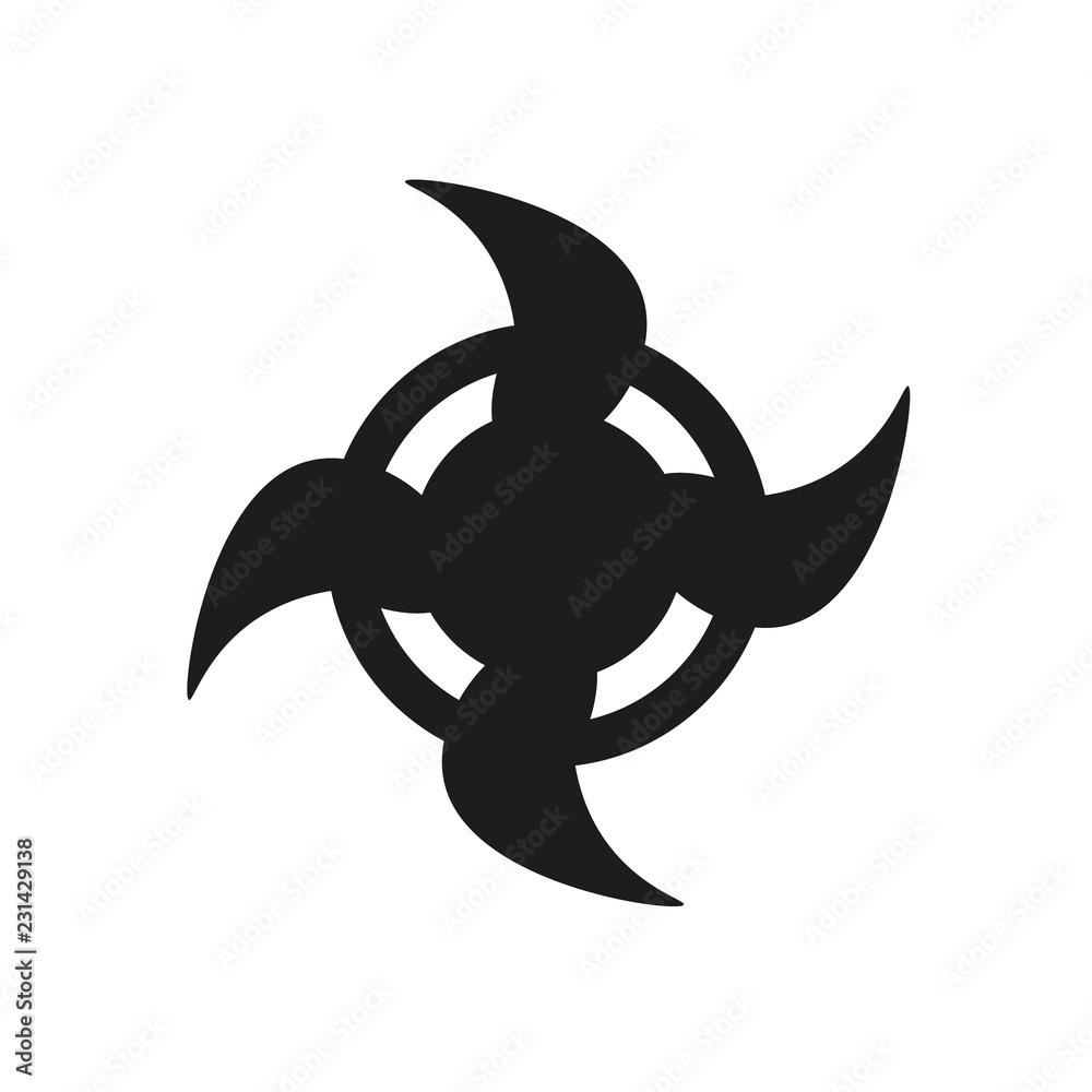 Tropical cyclone icon. Trendy Tropical cyclone logo concept on white ...