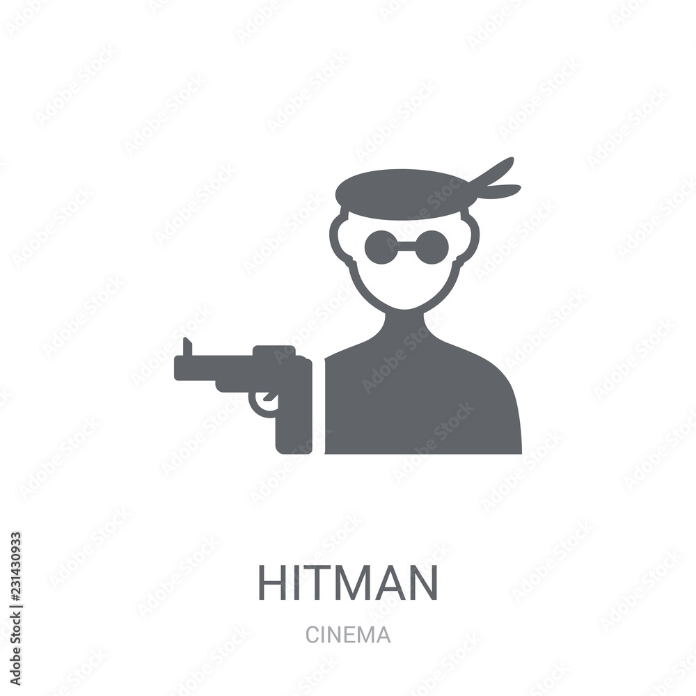 Hitman Logo Icon