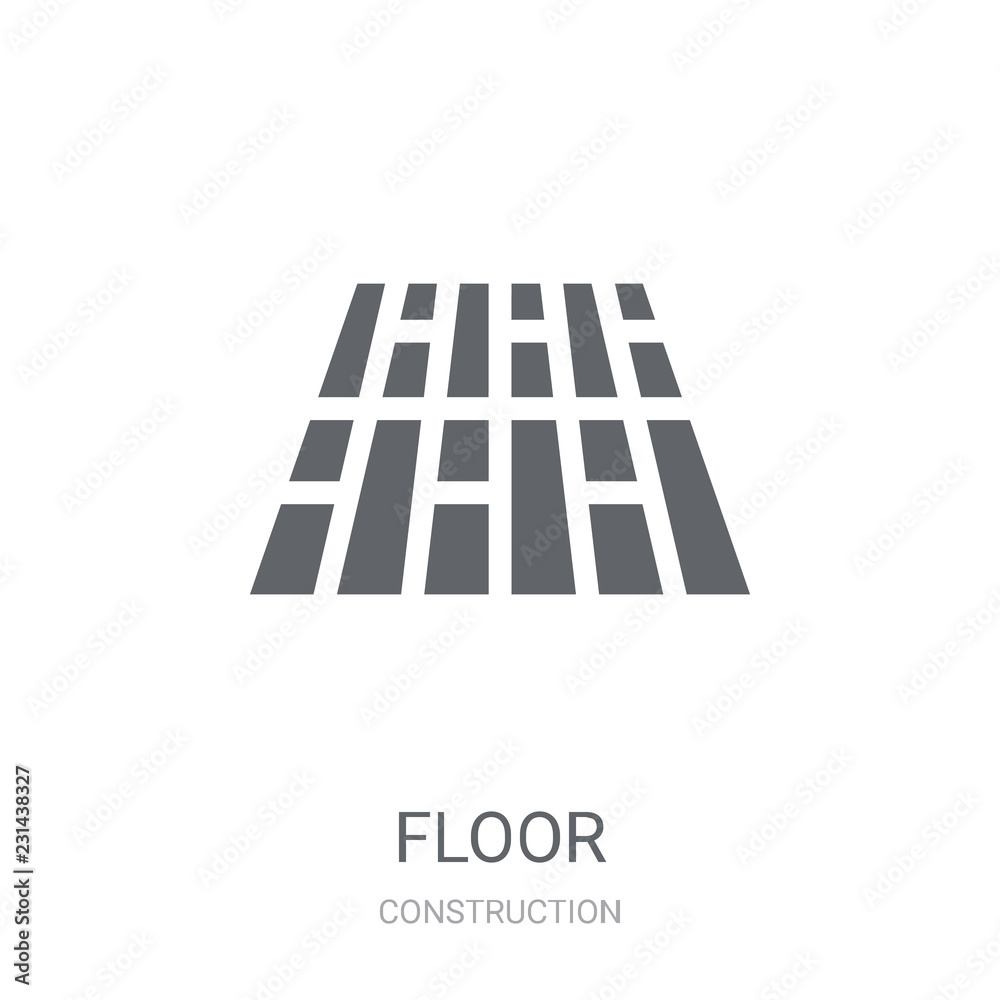 Floor icon. Trendy Floor logo concept on white background from ...