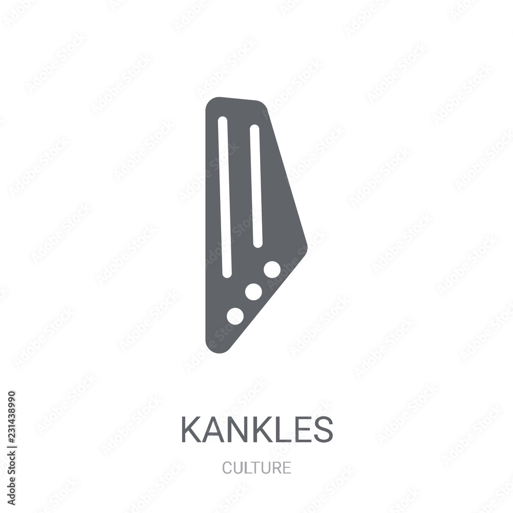 Kankles icon. Trendy Kankles logo concept on white background from ...