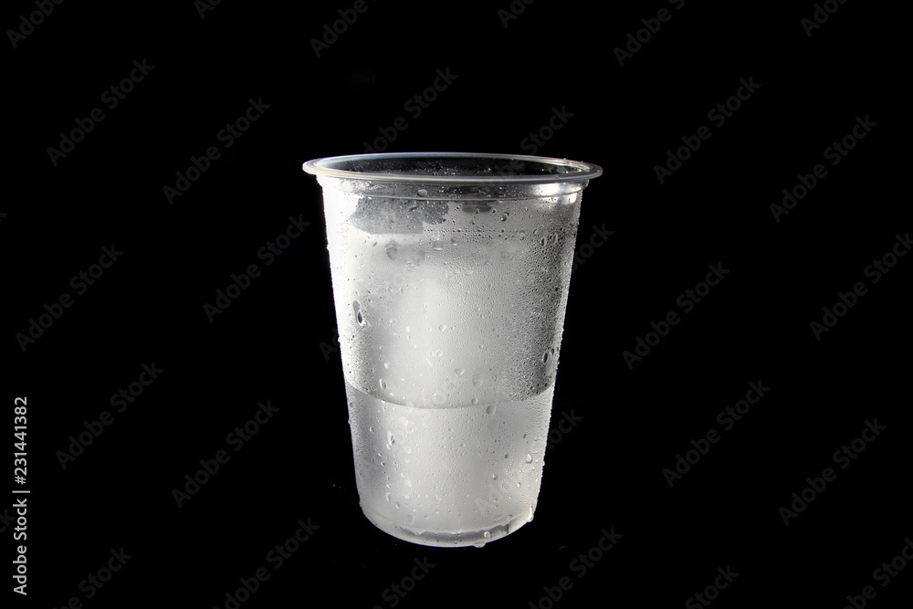 Ice water chilled or iced water especially served as a beverage Stock ...