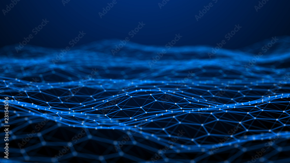 Blockchain technology background. Abstract technology background ...