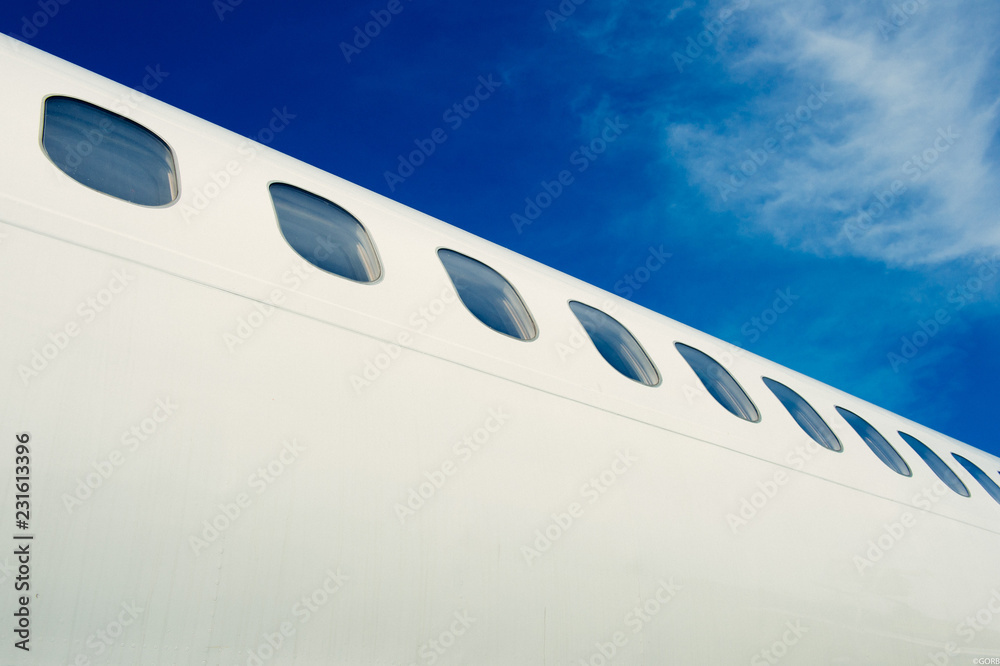 Aircraft fuselage Stock Photo | Adobe Stock