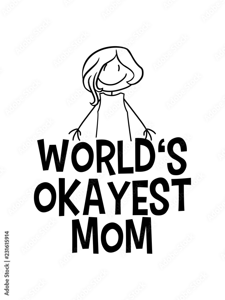 geschenk mom mama mutter muttertag mädchen comic cartoon girl kinder ...