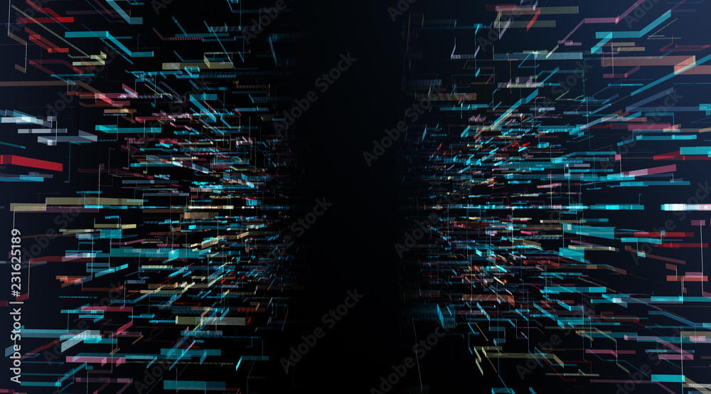 Digital data background Stock Illustration | Adobe Stock