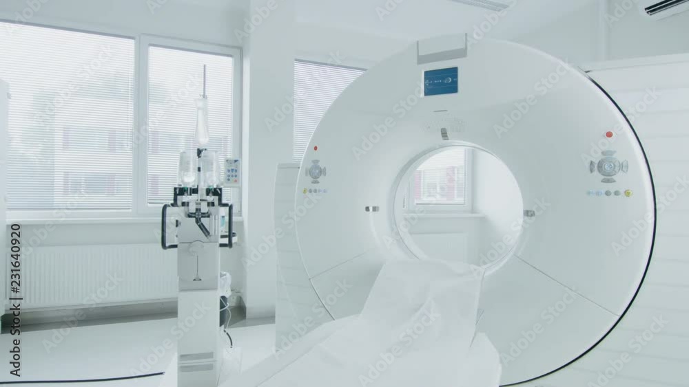 Medical CT or MRI or PET Scan Standing in the Modern Hospital ...