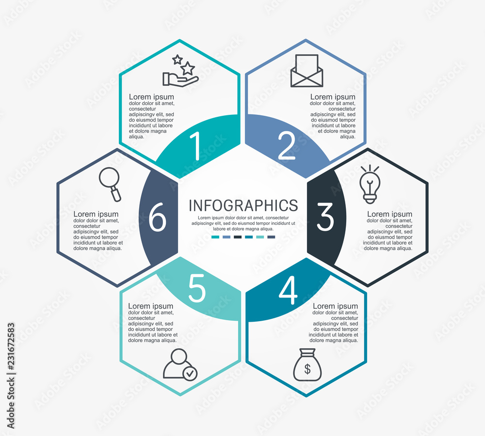 Infographic Tutorial Illustrator Logo Vector