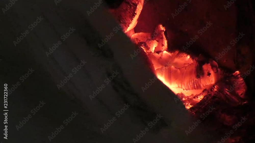 Vidéo Stock Paper with blurred text and title 'Top Secret' burning in ...