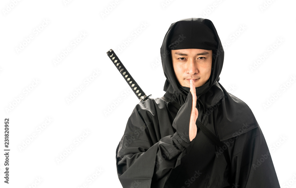 Japanese NINJA concept. Samurai. Stock Photo | Adobe Stock