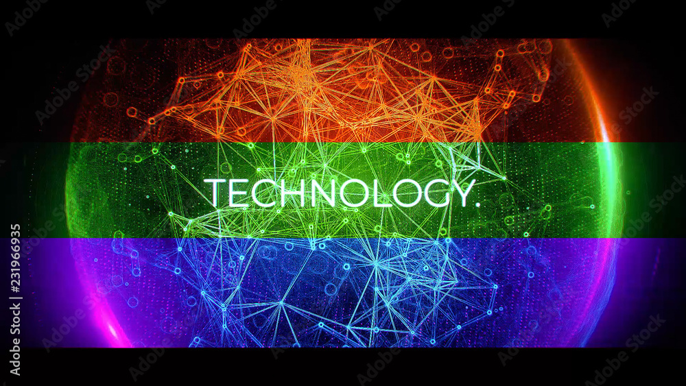 Technology Intro Title Stock Template | Adobe Stock