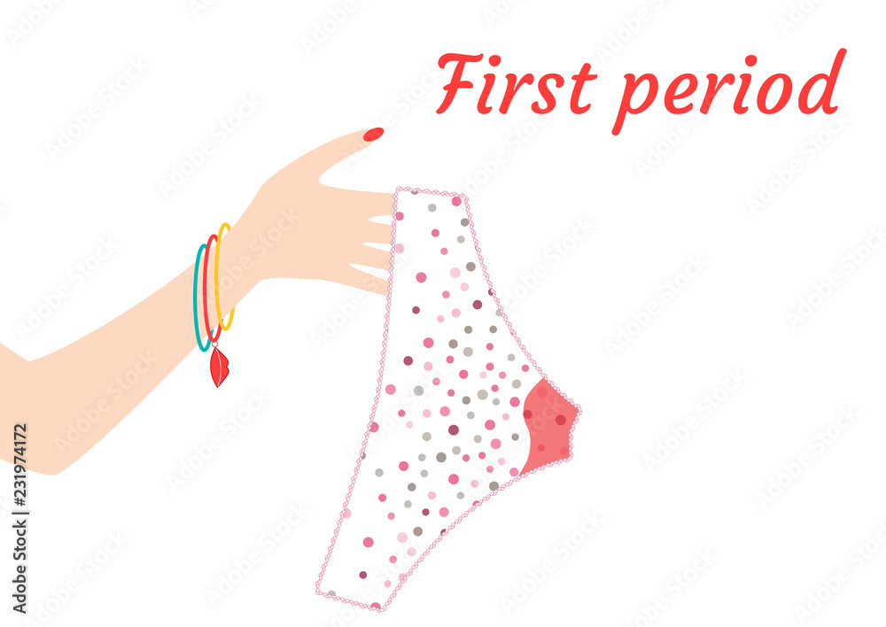 Menstrual Period Clipart