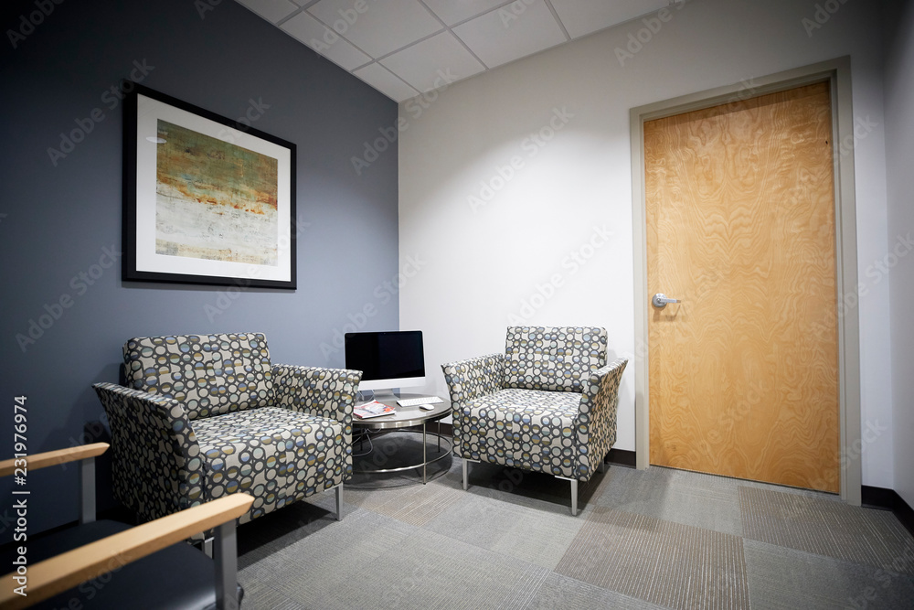 Empty waiting room Stock Photo | Adobe Stock