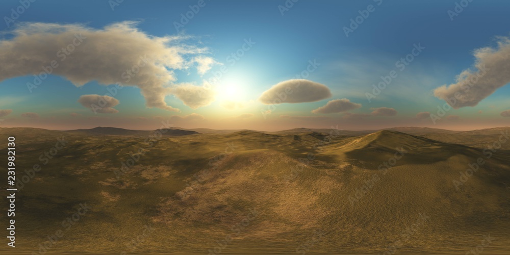 HDRI, environment map , Round panorama, spherical panorama, equidistant ...