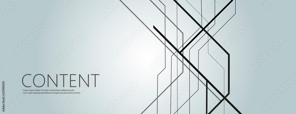 Abstract overlapping and geometric random broken lines and chaotic ...