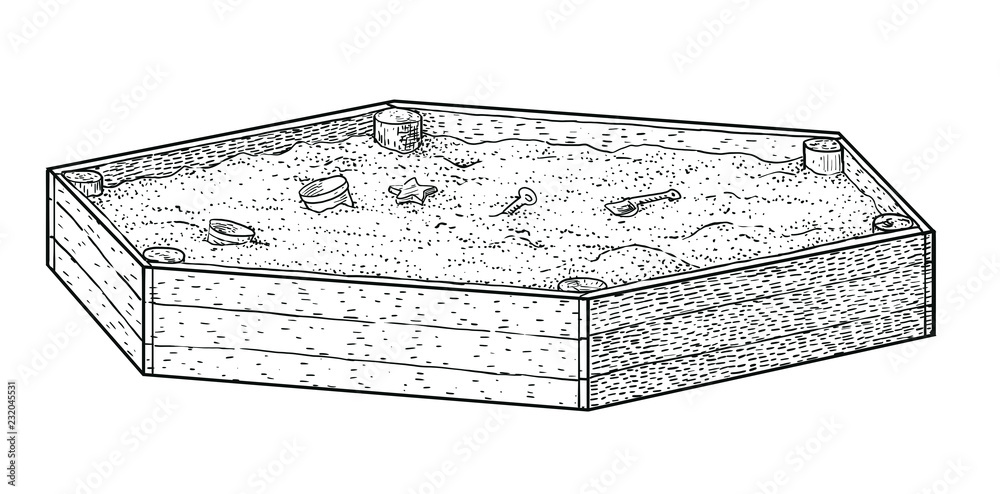 Sandbox Clip Art