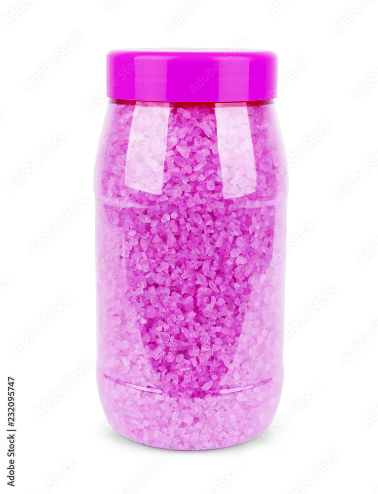 Salt Crystals In A Jar