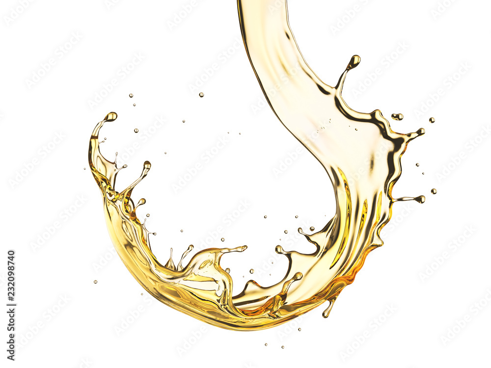 Oil Splash Wallpaper