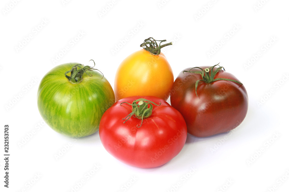 Différentes variétés de tomates Stock Photo | Adobe Stock