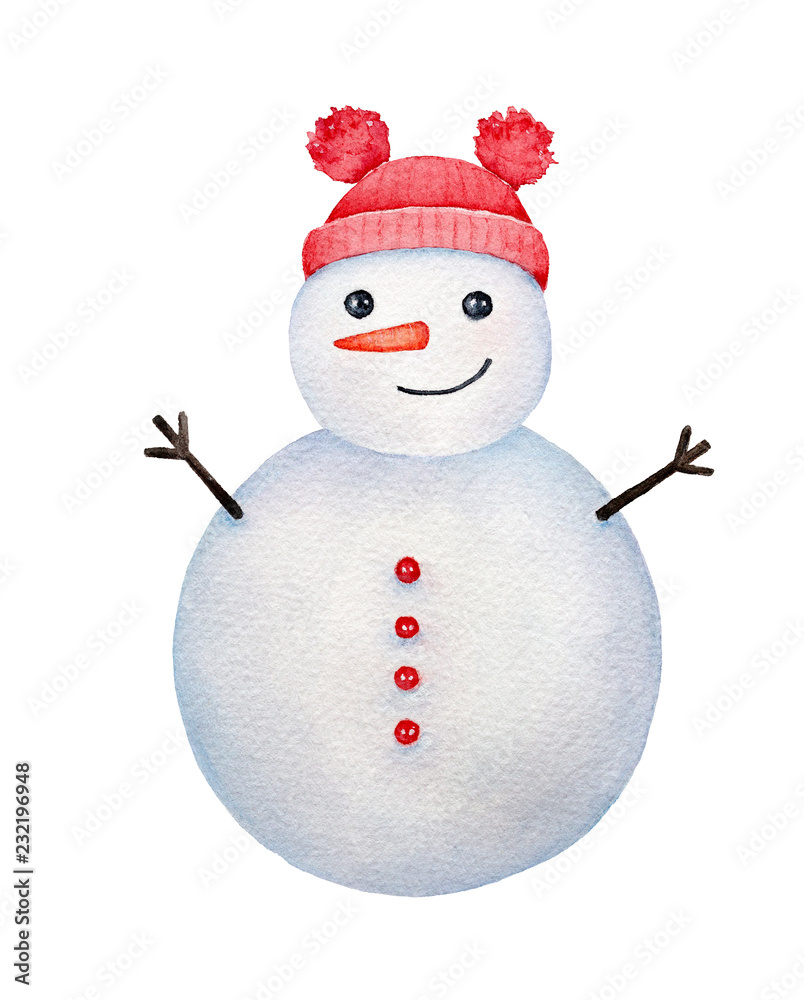 Snowman Buttons Clipart