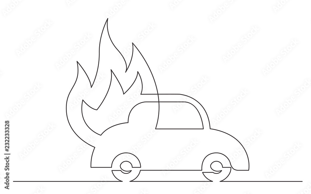 How To Draw The Catching Fire Symbol