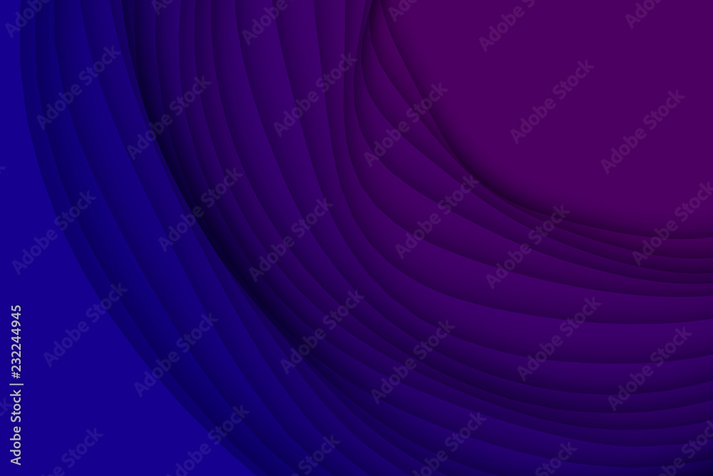 Vector 3D abstract background with paper cut shapes. Colorful carving ...