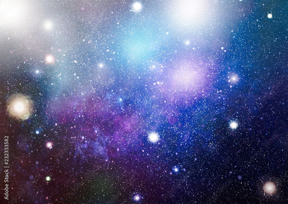 High definition star field background . Starry outer space background texture . Colorful Starry ...