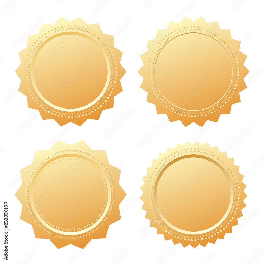 Gold Notary Seal